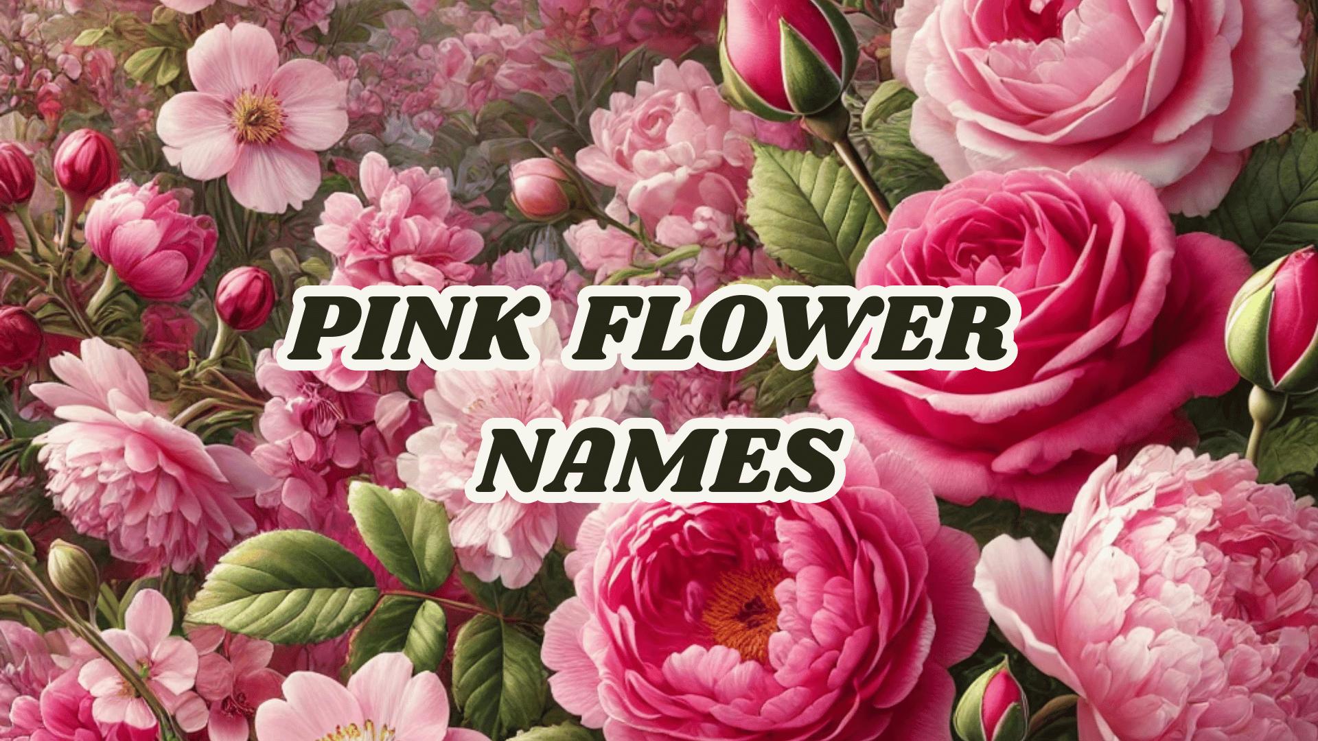 20 Attractive And Eye Cather Pink Flowers Names