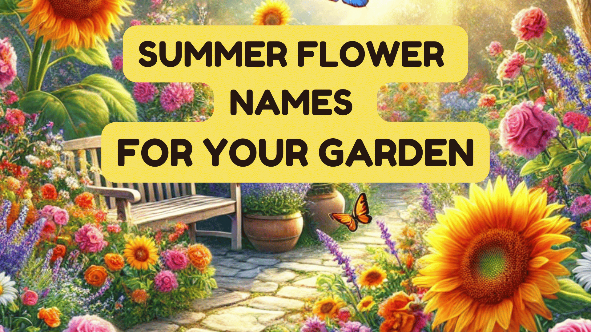 Summer Flower Names For Your Garden Along With Images